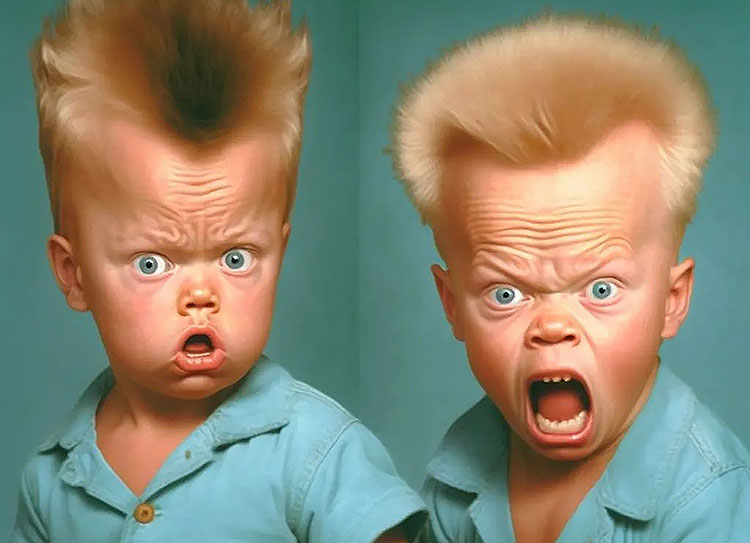 The Baby Superstar: An Artist Has Used AI to Imagine Famous Pop Culture ...