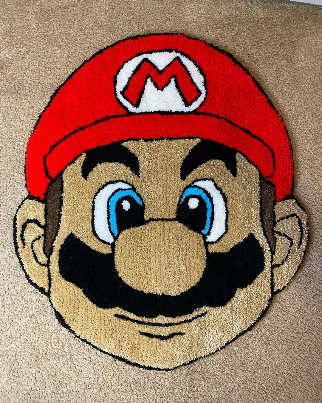 A Carpet Enthusiast Has Created Rugs Featuring Popular Anime and ...