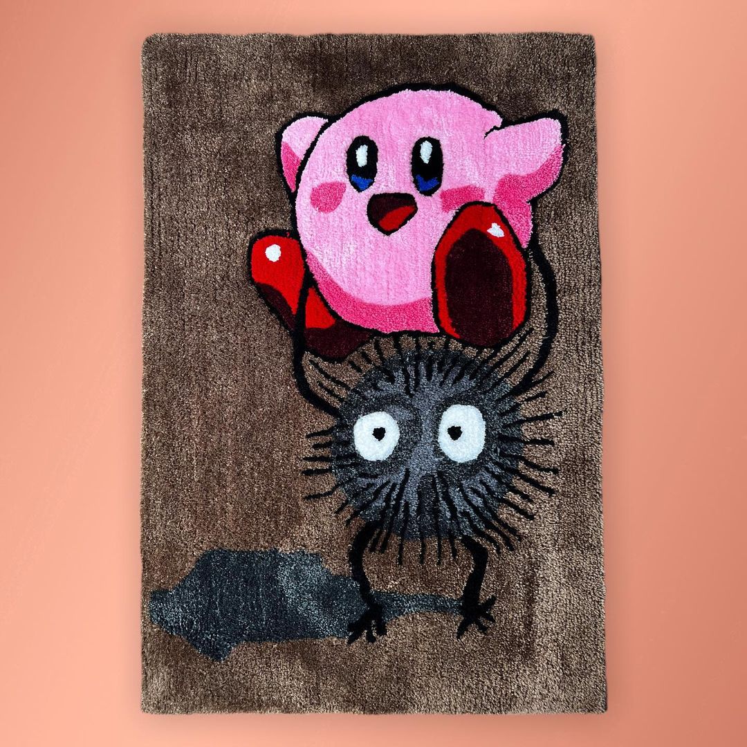 A Carpet Enthusiast Has Created Rugs Featuring Popular Anime and ...