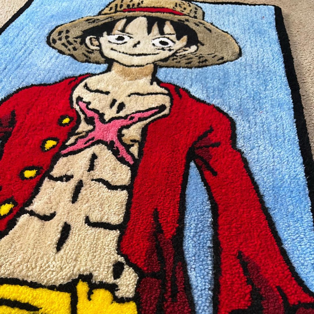 A Carpet Enthusiast Has Created Rugs Featuring Popular Anime and ...