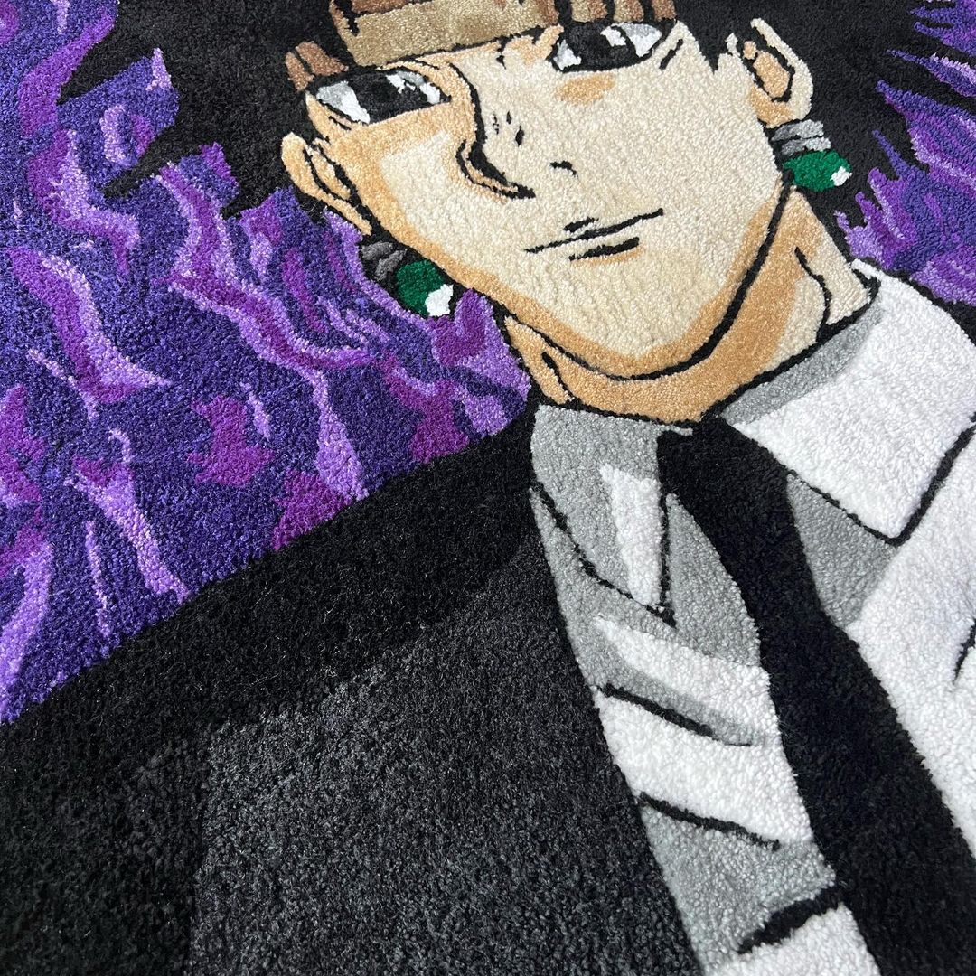 A Carpet Enthusiast Has Created Rugs Featuring Popular Anime and ...