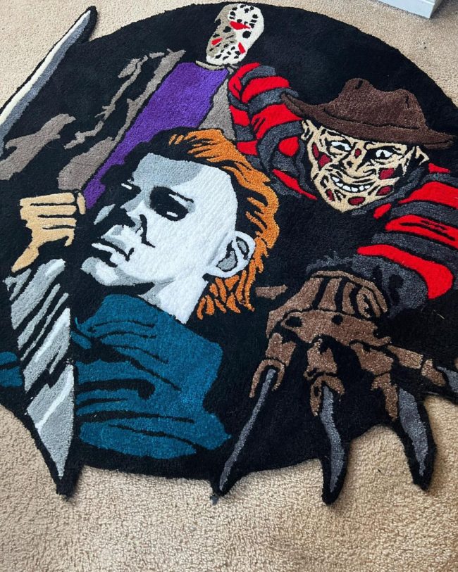 A Carpet Enthusiast Has Created Rugs Featuring Popular Anime and ...