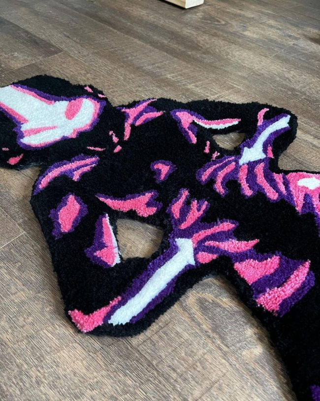 A Carpet Enthusiast Has Created Rugs Featuring Popular Anime and ...