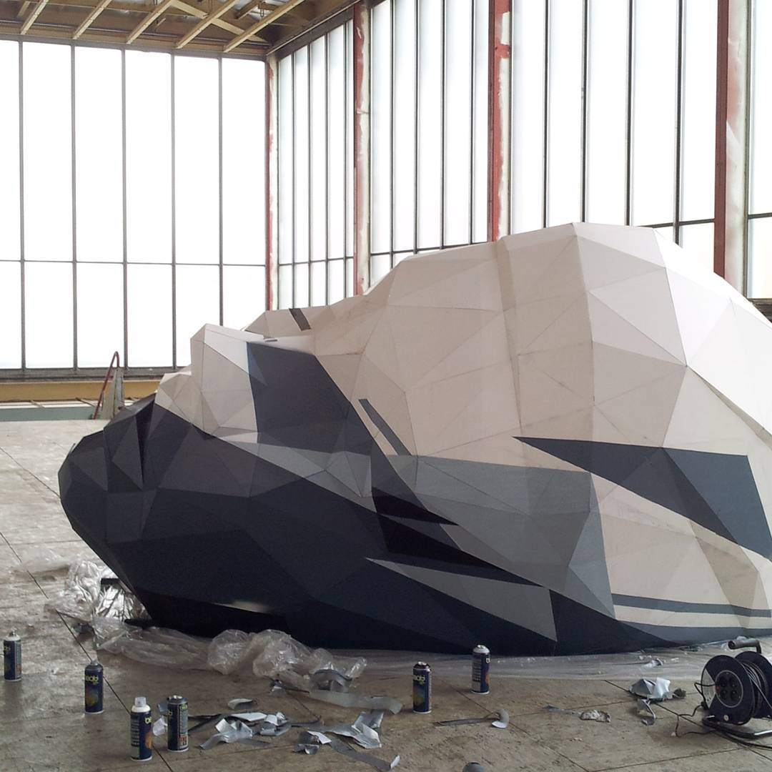 Huge Low Poly Art Sculptures and Installations by David Mesguich ...