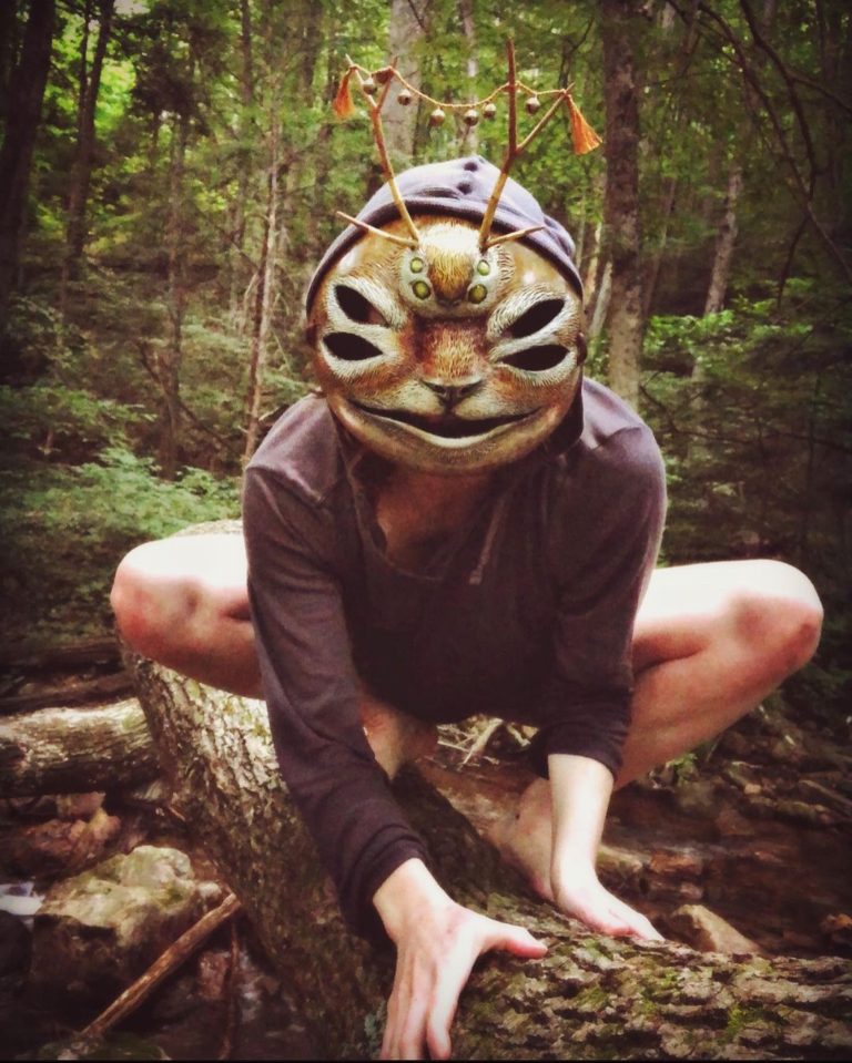 Eye-Catching Surreal and Folk-Inspired Mask Sculptures by Kristen Egan ...