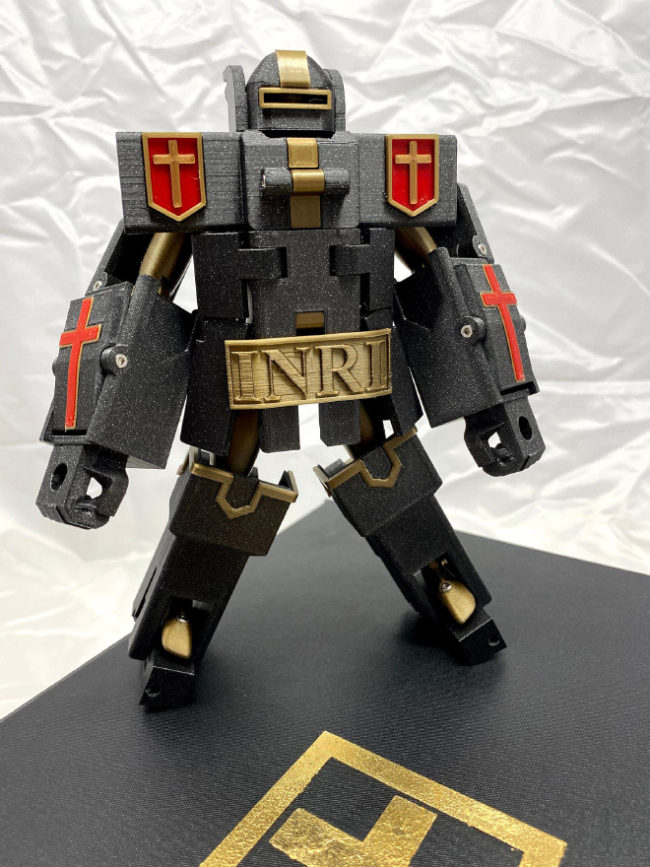 3D Printed Jesus Mecha Christ Transformer » Design You Trust — Design ...