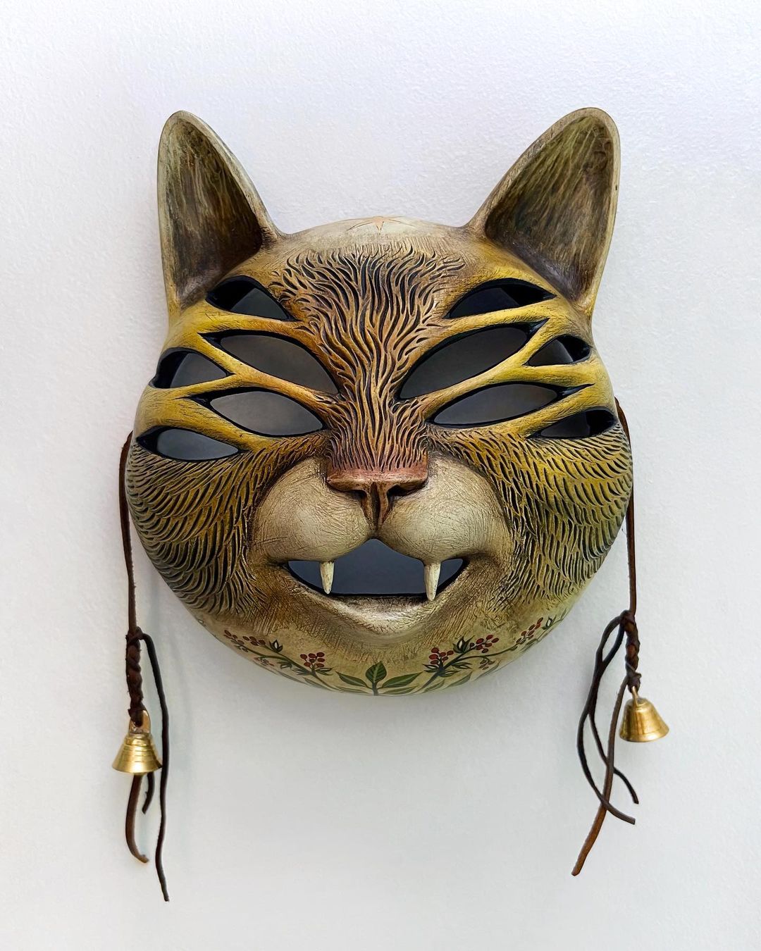Eye-Catching Surreal and Folk-Inspired Mask Sculptures by Kristen Egan ...