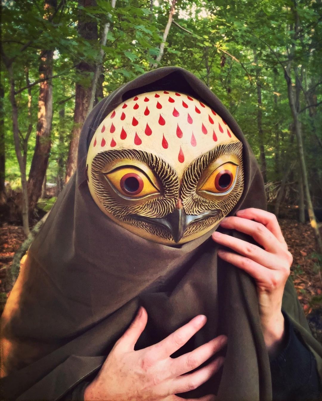 Eye-Catching Surreal and Folk-Inspired Mask Sculptures by Kristen Egan ...