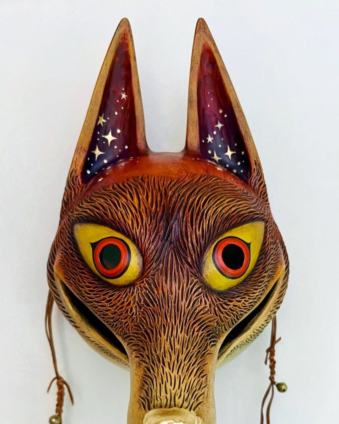 Eye-Catching Surreal and Folk-Inspired Mask Sculptures by Kristen Egan ...