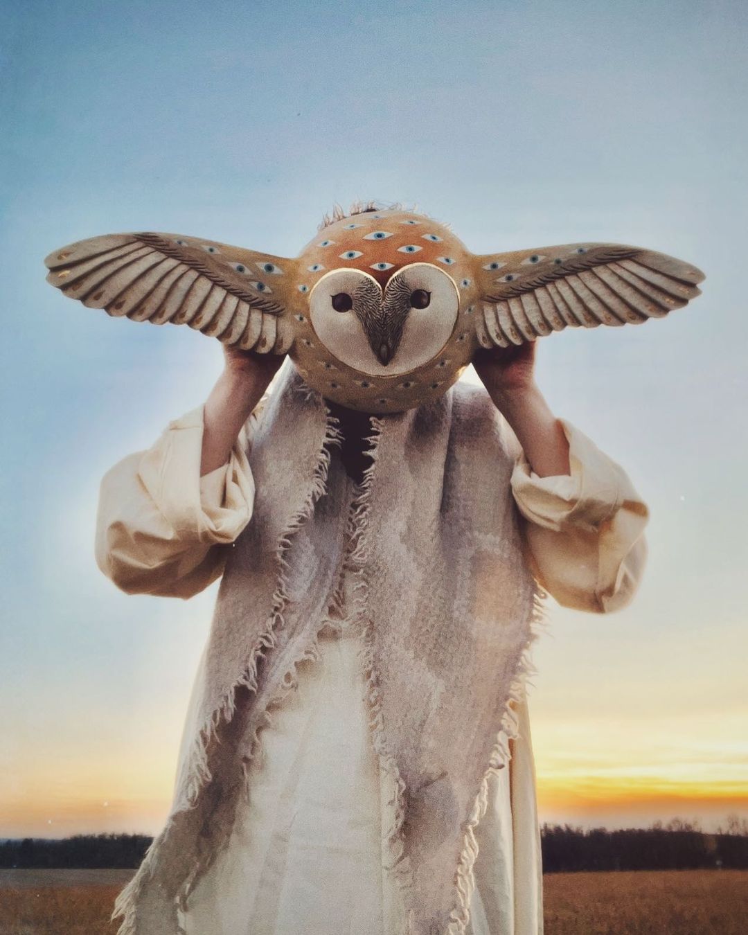 Eye-Catching Surreal and Folk-Inspired Mask Sculptures by Kristen Egan ...