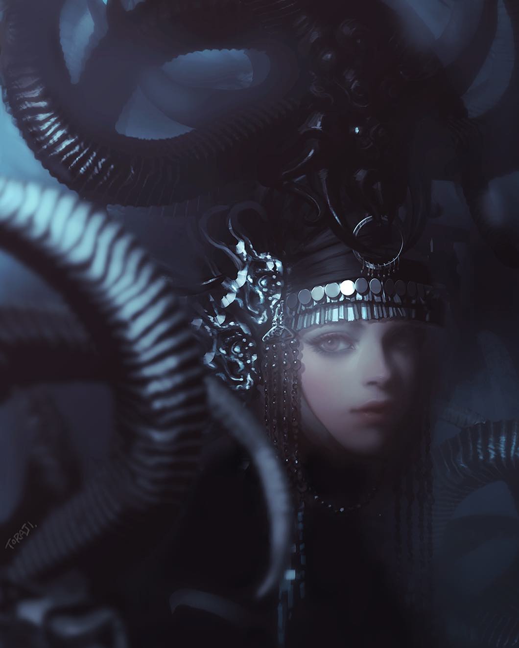 Toraji’s Digital Paintings of Imaginary Women: A Poetic Journey through ...