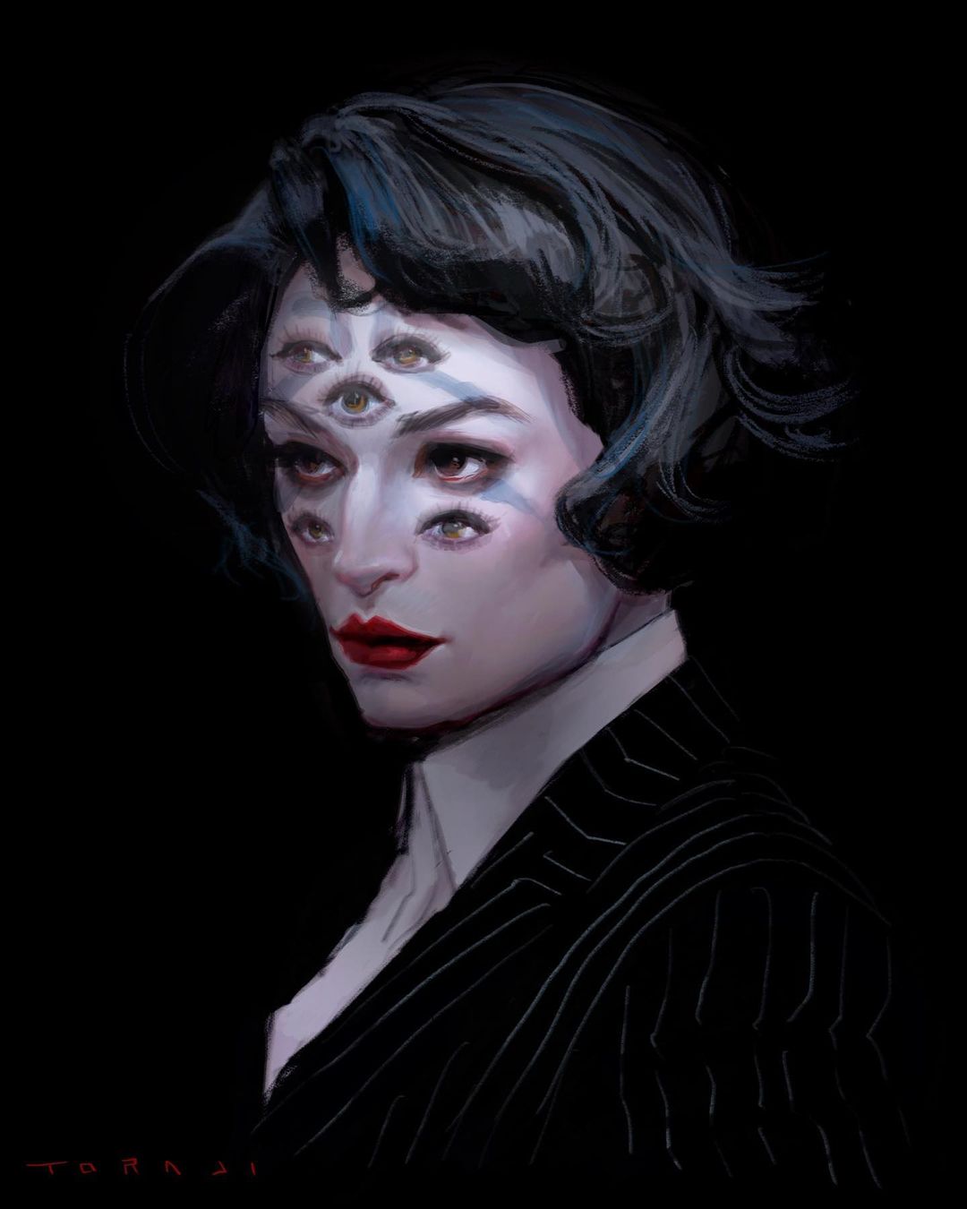 Toraji’s Digital Paintings of Imaginary Women: A Poetic Journey through ...