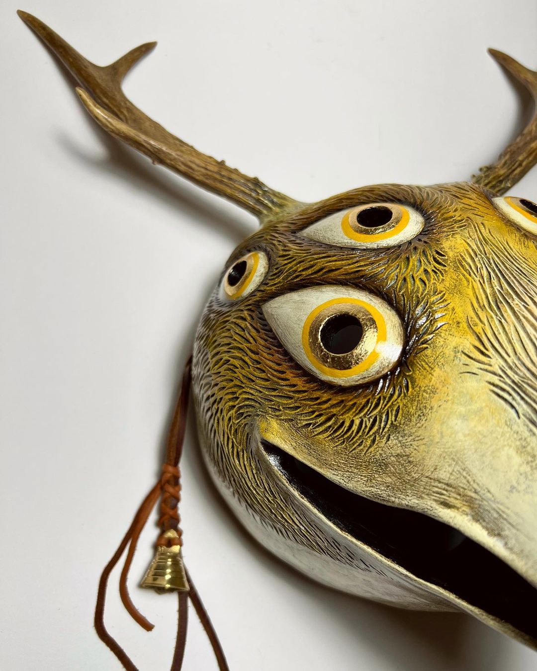 Eye-Catching Surreal and Folk-Inspired Mask Sculptures by Kristen Egan ...