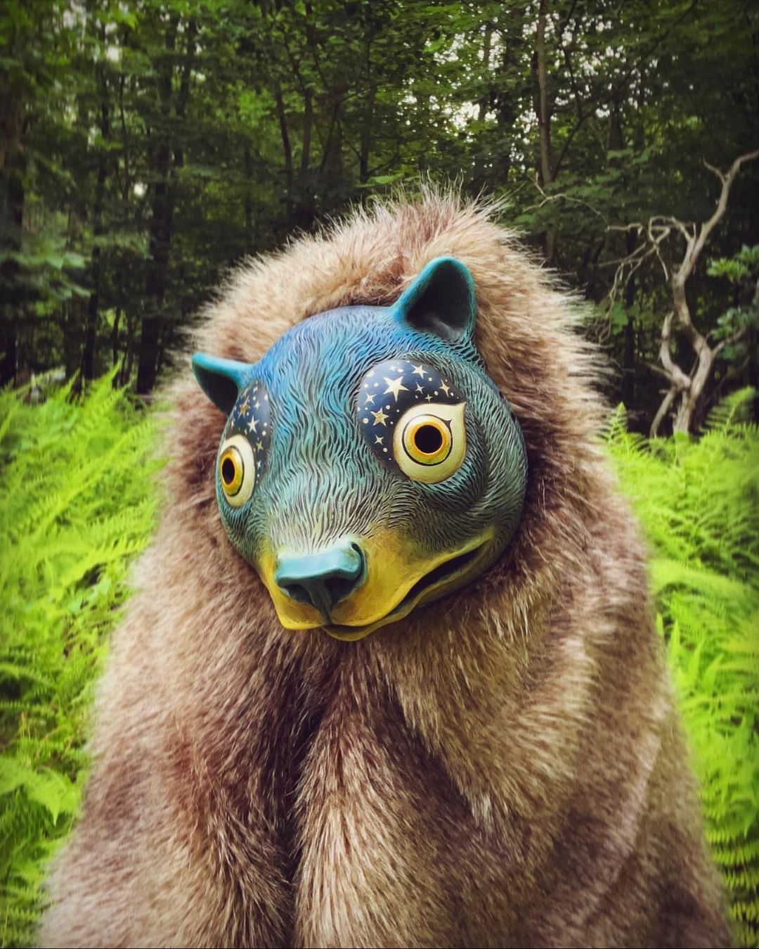 Eye-Catching Surreal and Folk-Inspired Mask Sculptures by Kristen Egan ...