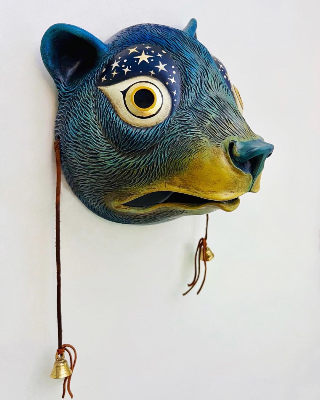 Eye-Catching Surreal and Folk-Inspired Mask Sculptures by Kristen Egan ...