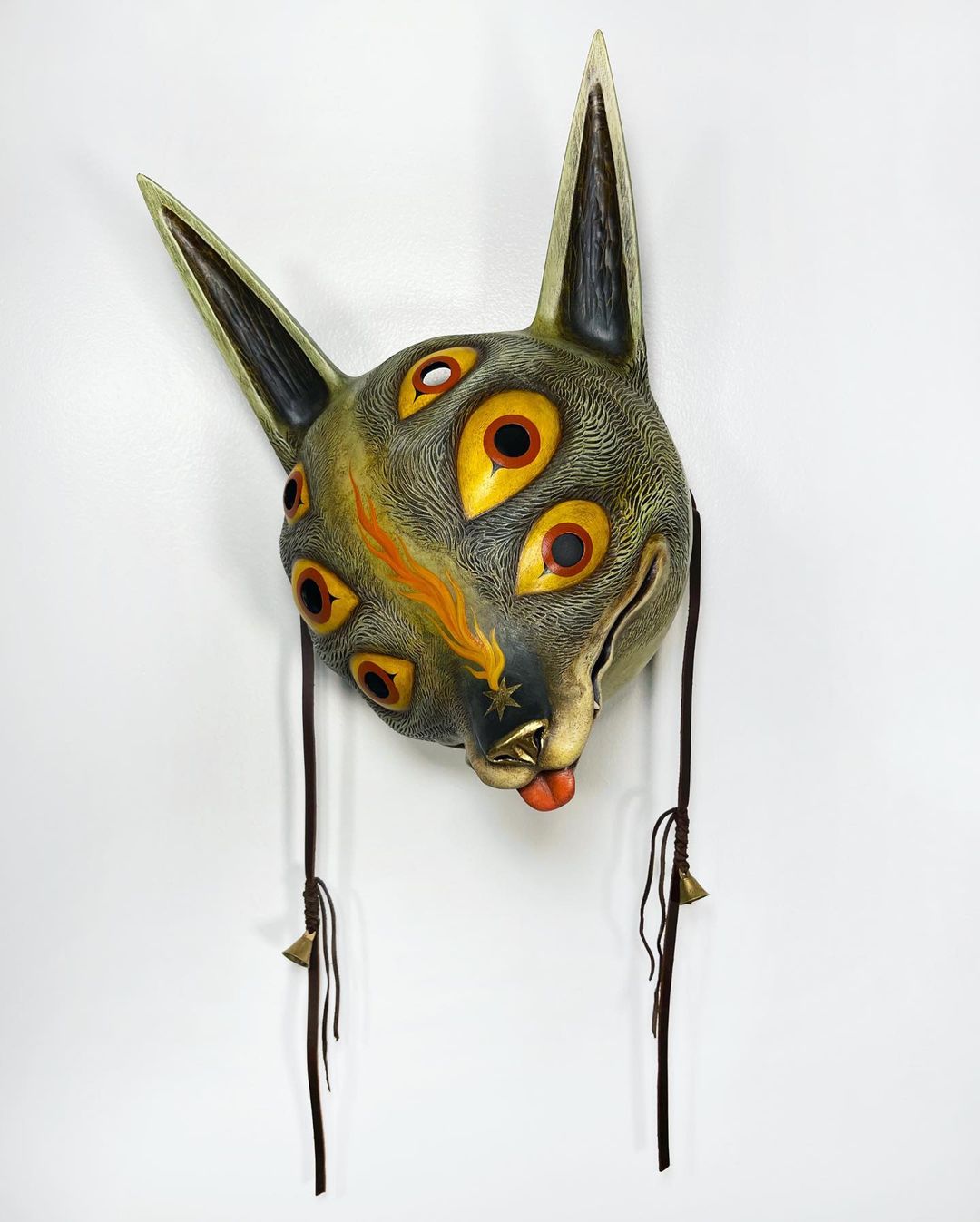 Eye-Catching Surreal and Folk-Inspired Mask Sculptures by Kristen Egan ...