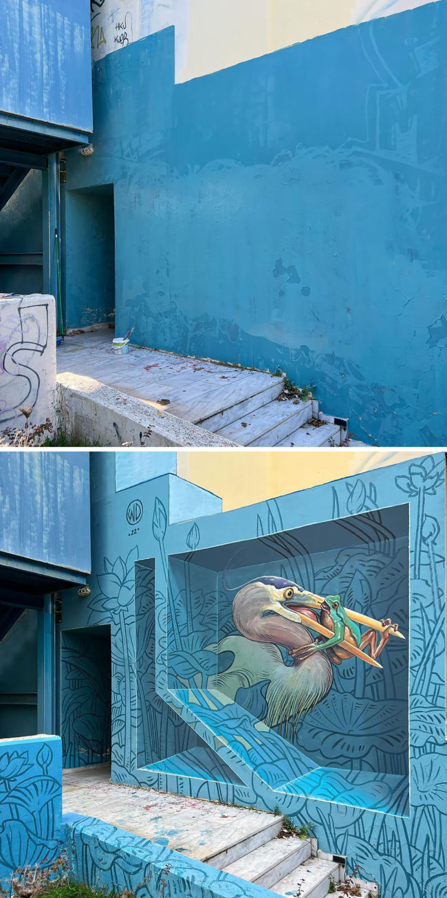 This Artist Creates Stunning 3D Murals On Buildings And Walls » Design ...