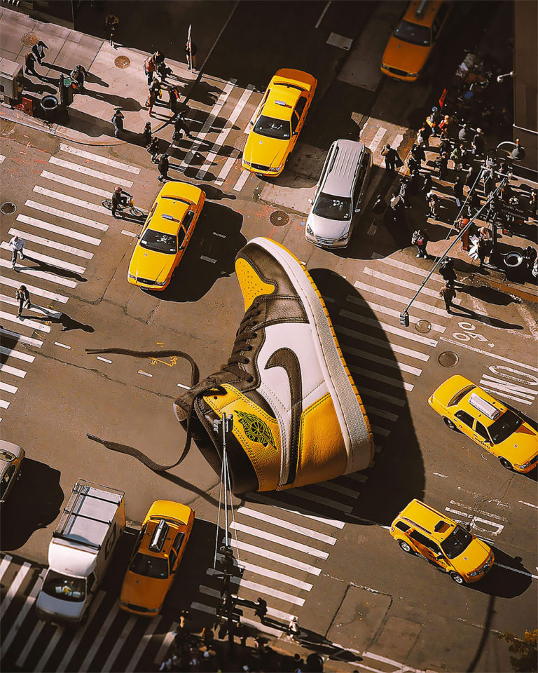 Step into the World of Giant Sneakers with Costa Rican Digital Artist ...