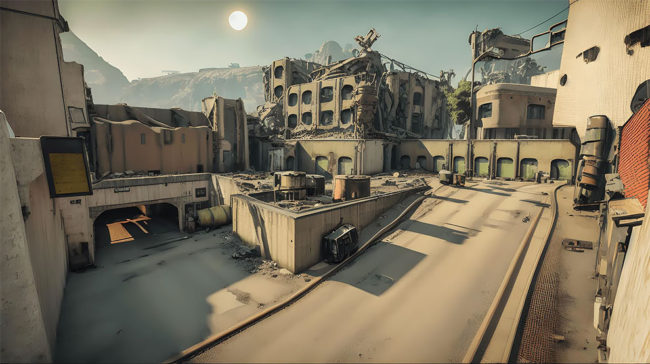 AI-Artist Imagined What the Iconic CS: GO De_Dust2 Map Would Look Like ...