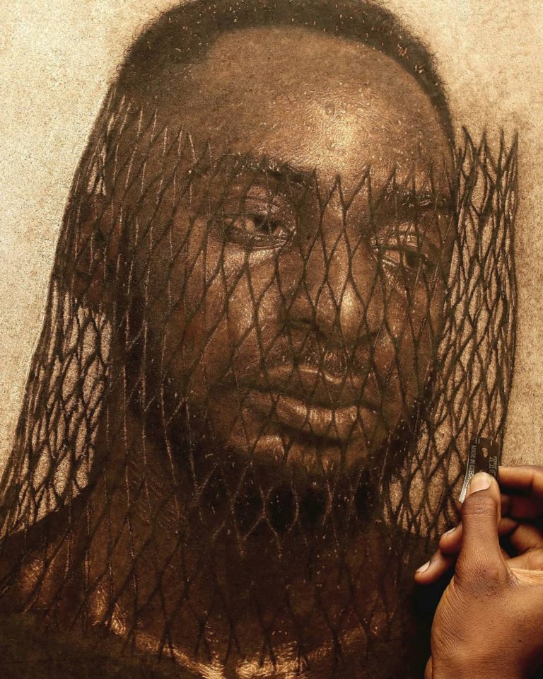 Hyperrealistic Portraits Painted With Fire By This Self-Taught Nigerian ...