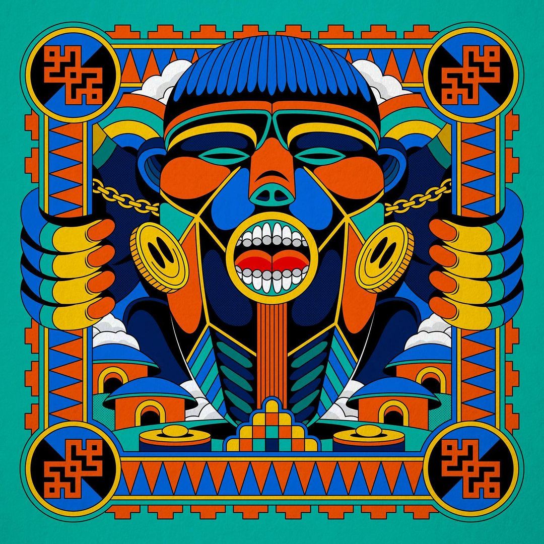 David Oku Creates Stunning Colorful Psychedelic Illustrations With a ...