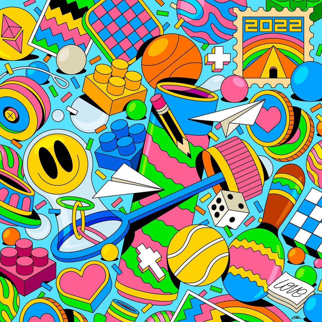 David Oku Creates Stunning Colorful Psychedelic Illustrations With a ...