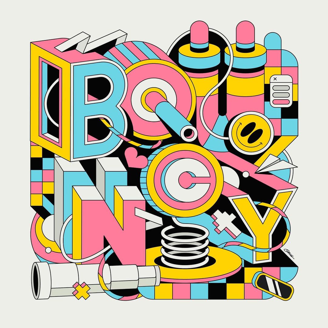 David Oku Creates Stunning Colorful Psychedelic Illustrations With a ...