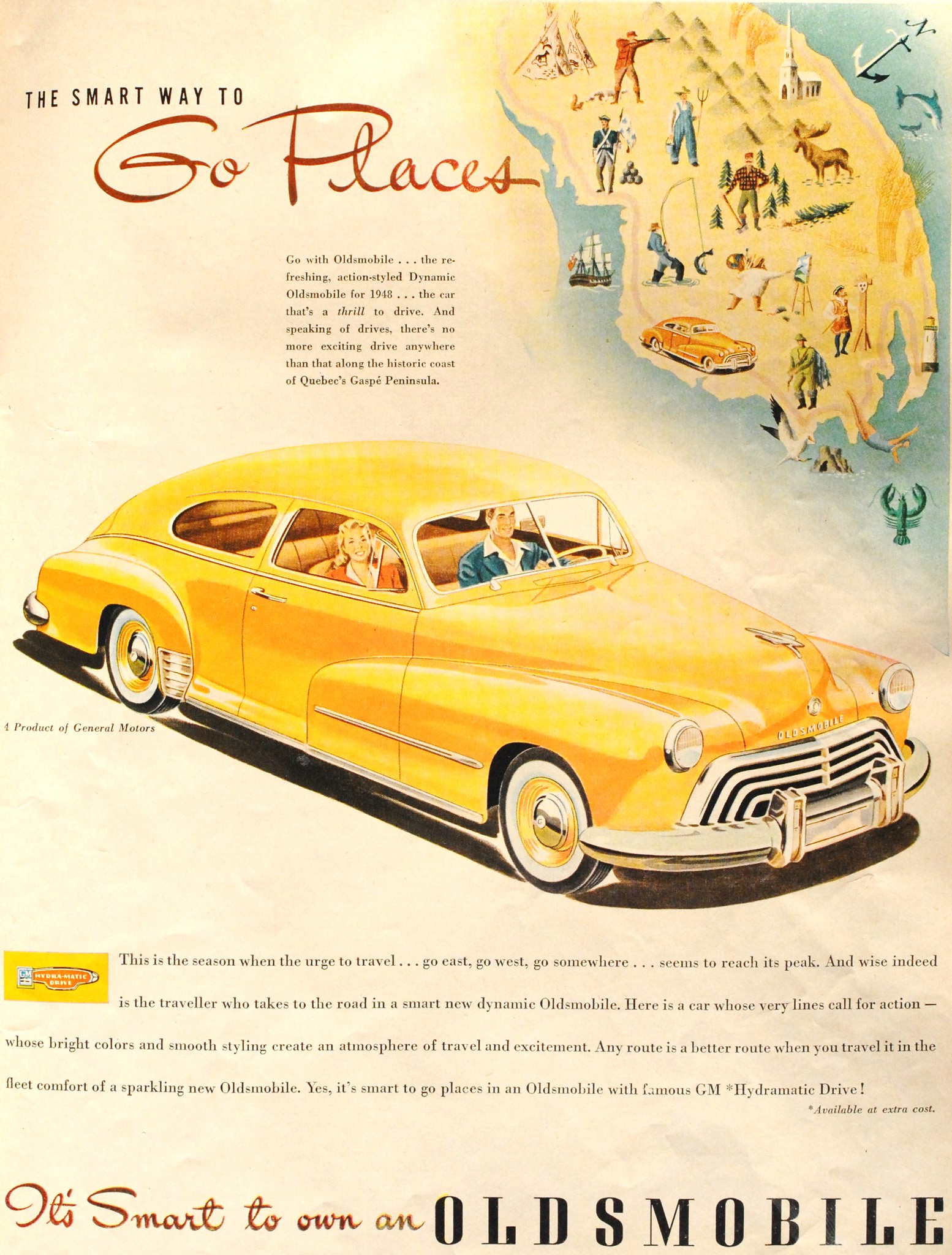 Stunning Vintage Advertising of 1948-49 Futuramic Oldsmobile » Design ...
