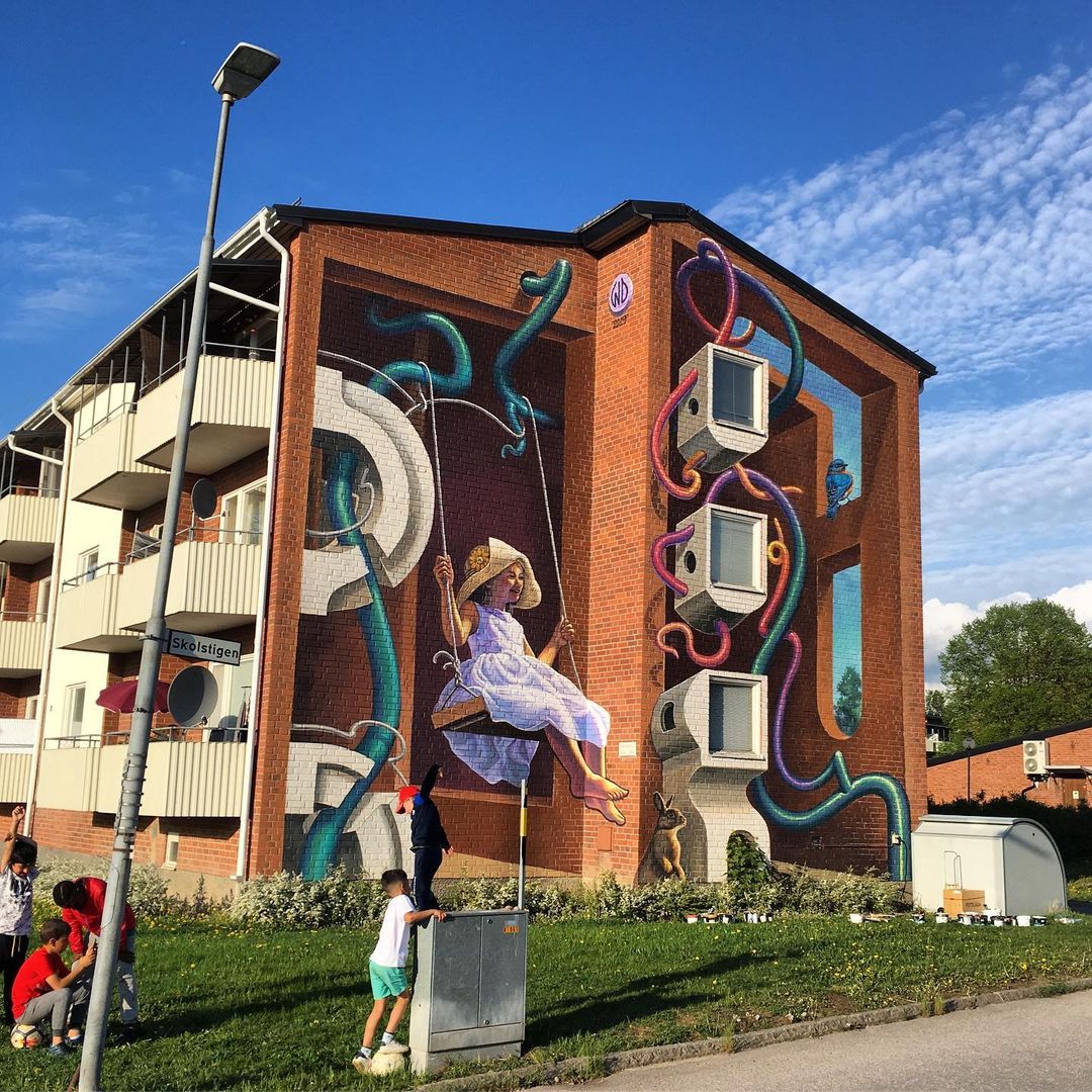 This Artist Creates Stunning 3D Murals On Buildings And Walls » Design ...