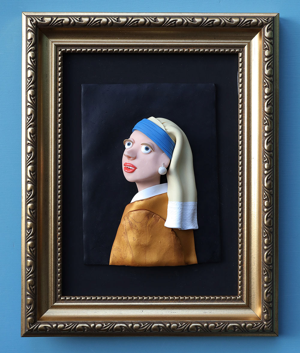 Clay Artist Creates Incredible Polymer Movie Posters and Paintings ...