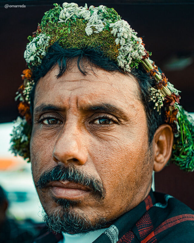 Flower Men of Saudi Arabia: The Fascinating Photo Series by Omar Reda ...