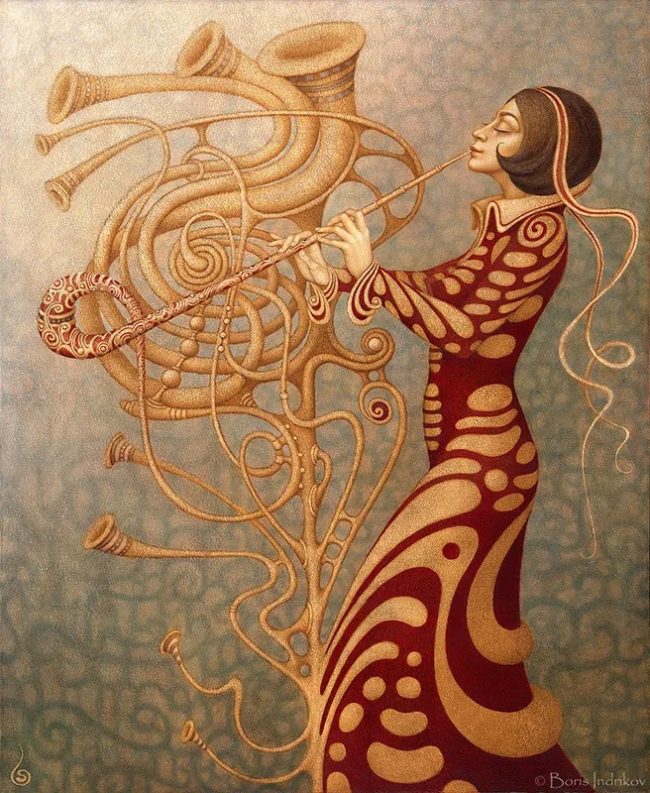 The Stunning and Imaginative Paintings of Boris Indrikov » Design You ...