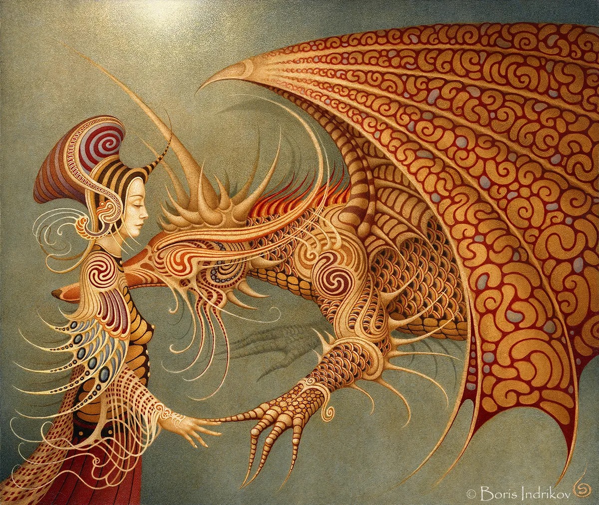 The Stunning and Imaginative Paintings of Boris Indrikov » Design You ...