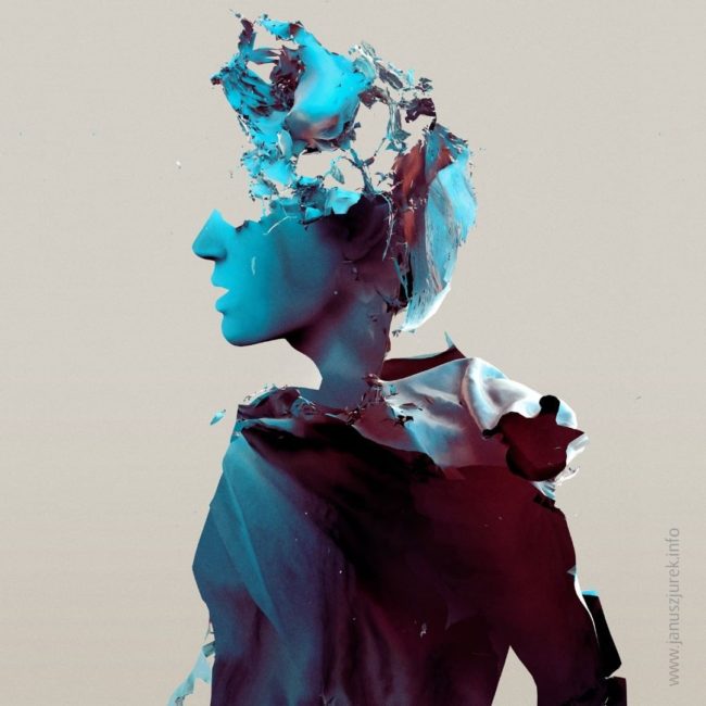 The Mesmerizing Abstract Silhouettes of Digital Artist Janusz Jurek ...