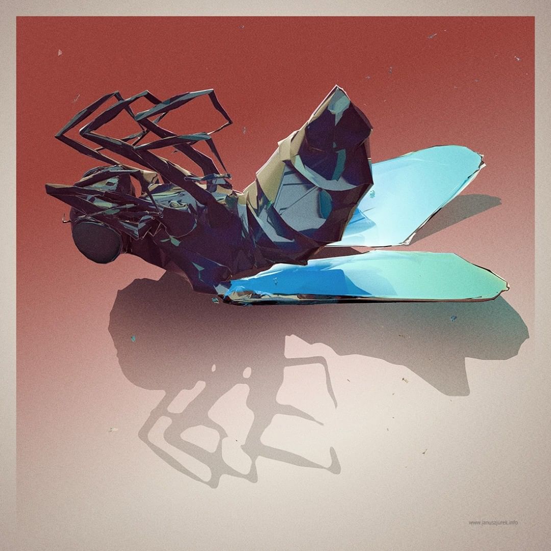 The Mesmerizing Abstract Silhouettes of Digital Artist Janusz Jurek ...