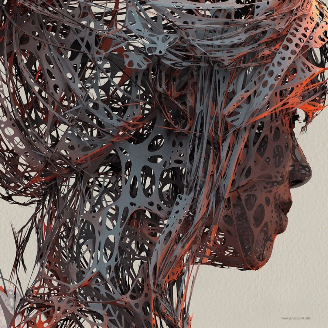 The Mesmerizing Abstract Silhouettes of Digital Artist Janusz Jurek ...