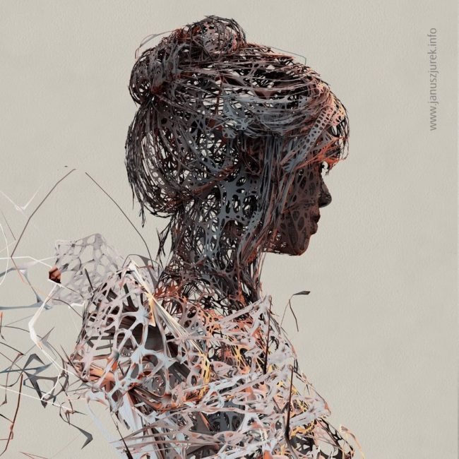 The Mesmerizing Abstract Silhouettes of Digital Artist Janusz Jurek ...