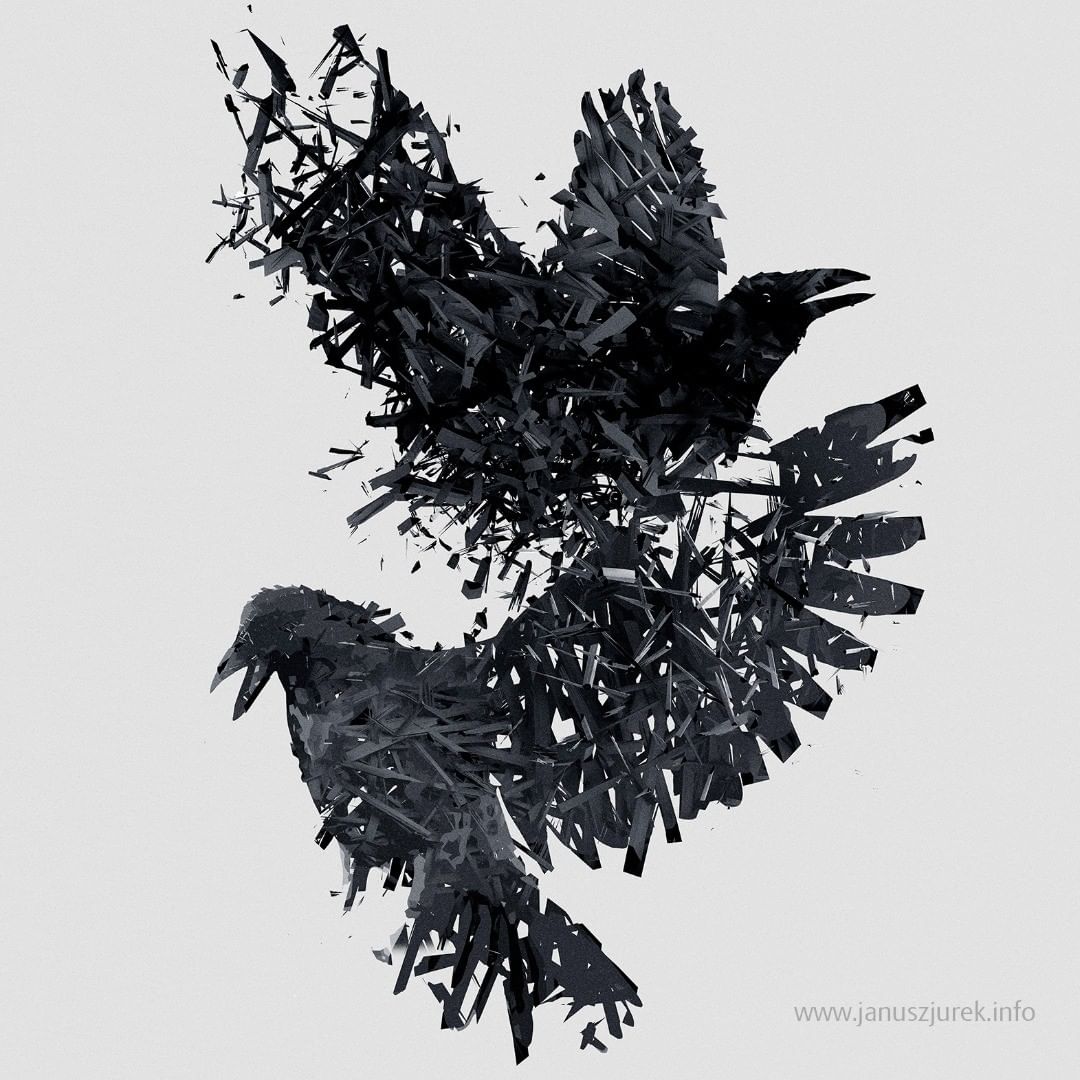 The Mesmerizing Abstract Silhouettes of Digital Artist Janusz Jurek ...