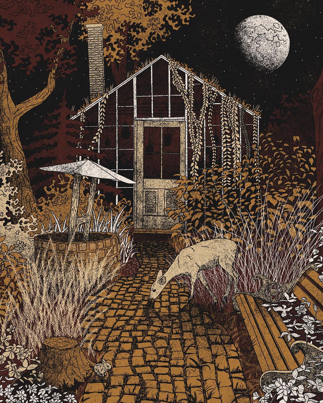 Ohio Illustrator Finds Inspiration in the Calming Yet Unsettling ...