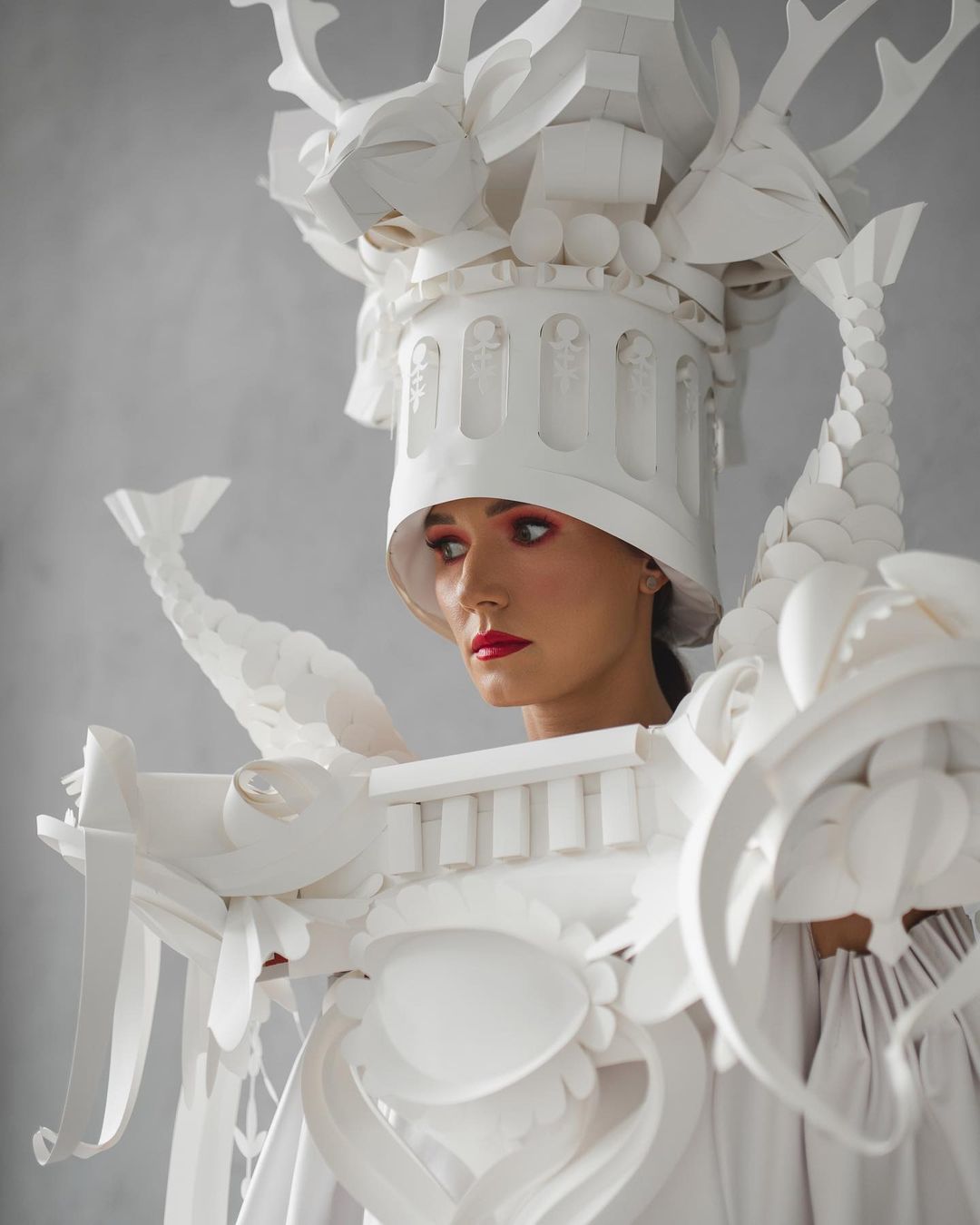 The Art of Paper Sculpture: Asya Kozina’s Breathtaking Headpieces ...