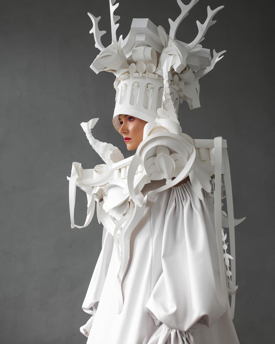The Art of Paper Sculpture: Asya Kozina’s Breathtaking Headpieces ...
