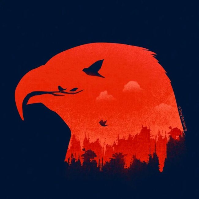 Illustrator Tang Yau Hoong Uses Negative Space to Create Conceptual Art ...