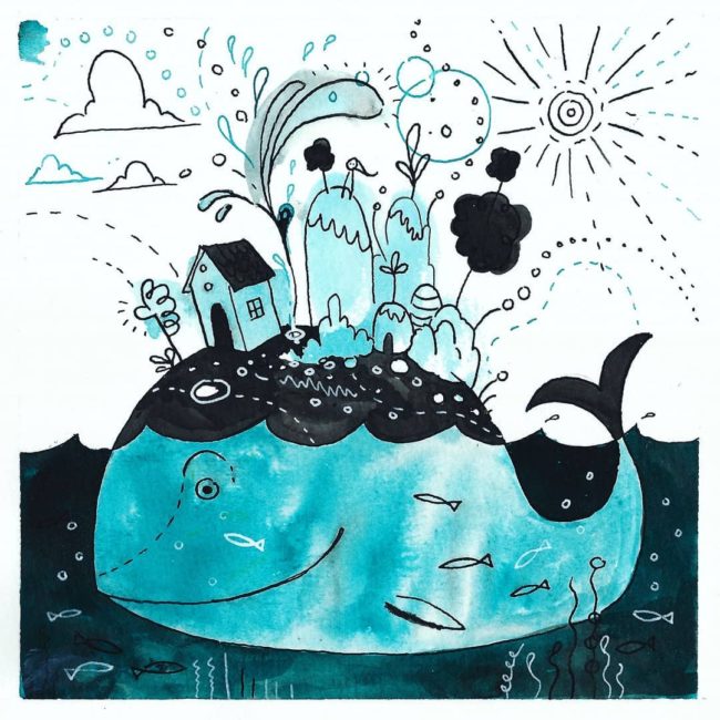 An Artist Creates Stunning Illustrations With Themes Of Life, Nature ...