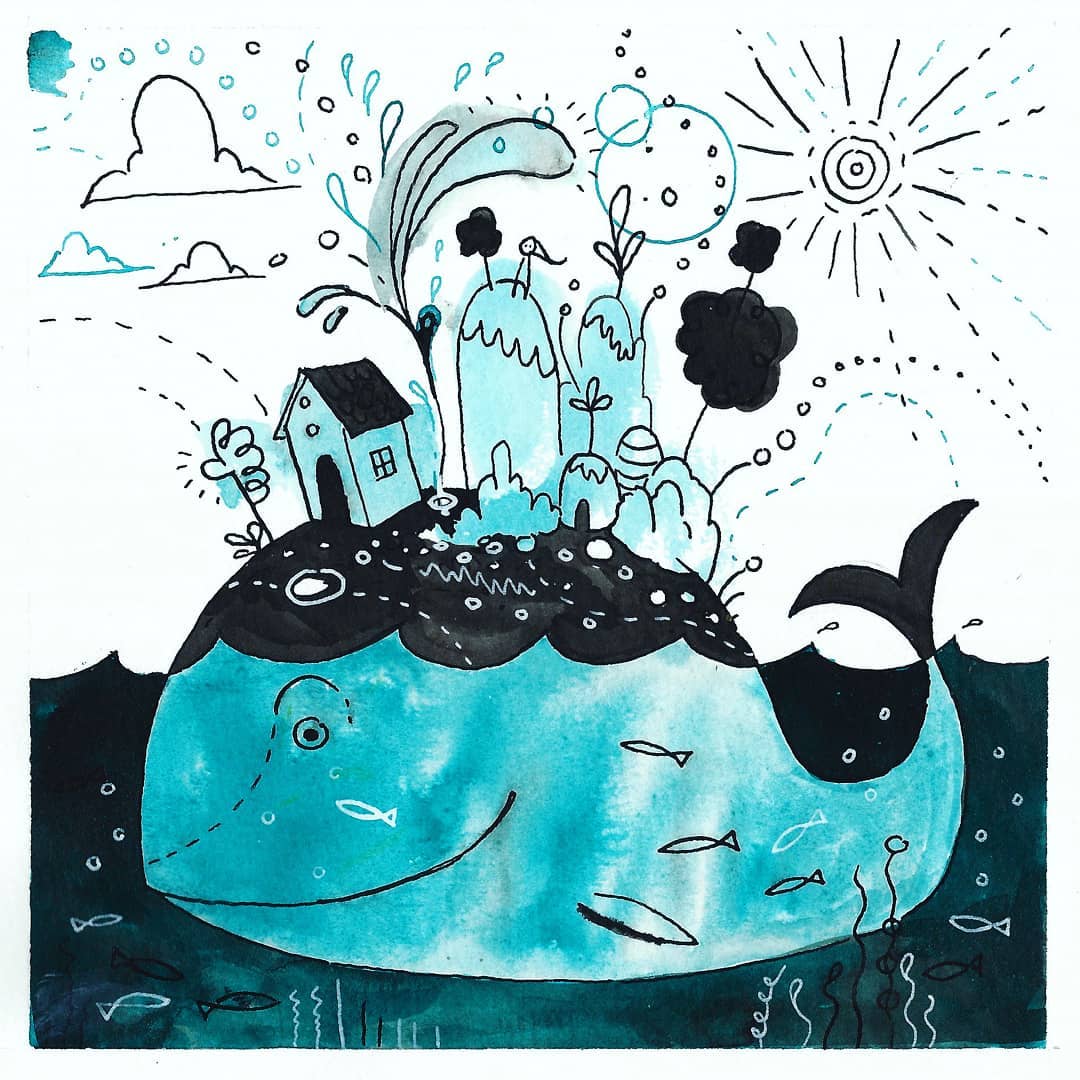 An Artist Creates Stunning Illustrations With Themes Of Life, Nature ...