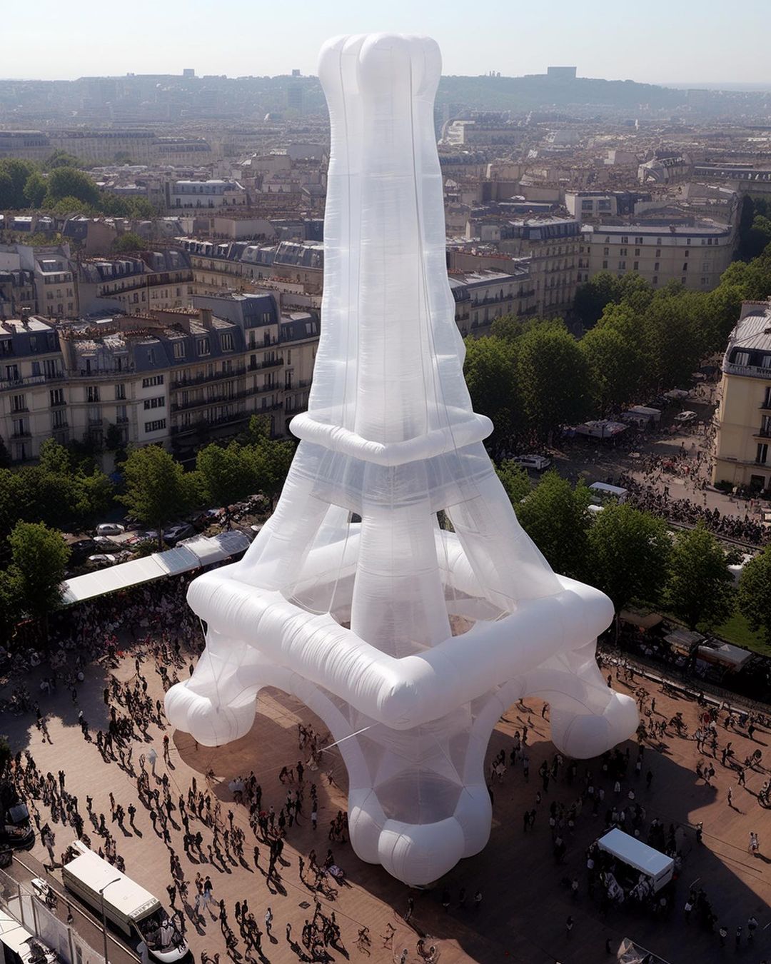 From Stonehenge to the Taj Mahal: Ai-Artist Envisions an Inflatable ...