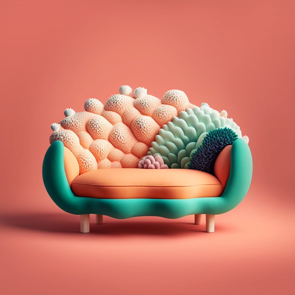 From Pineapples to Watermelons: Bonny Carrera’s AI-Generated Chairs ...