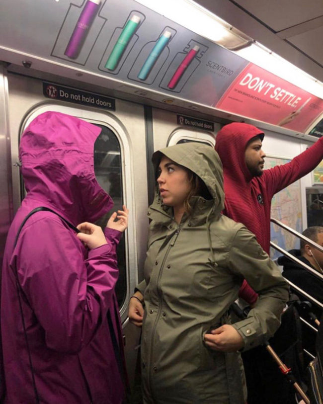 The Matrix Glitches or Pure Luck? Subway Signs that Match People ...