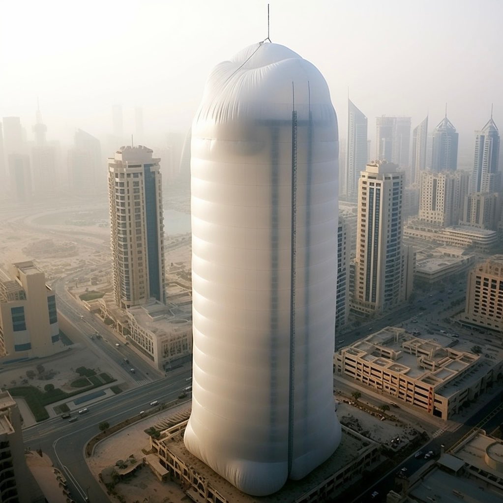 The Revolutionary Concept of Inflatable Skyscrapers Paving the Way for ...