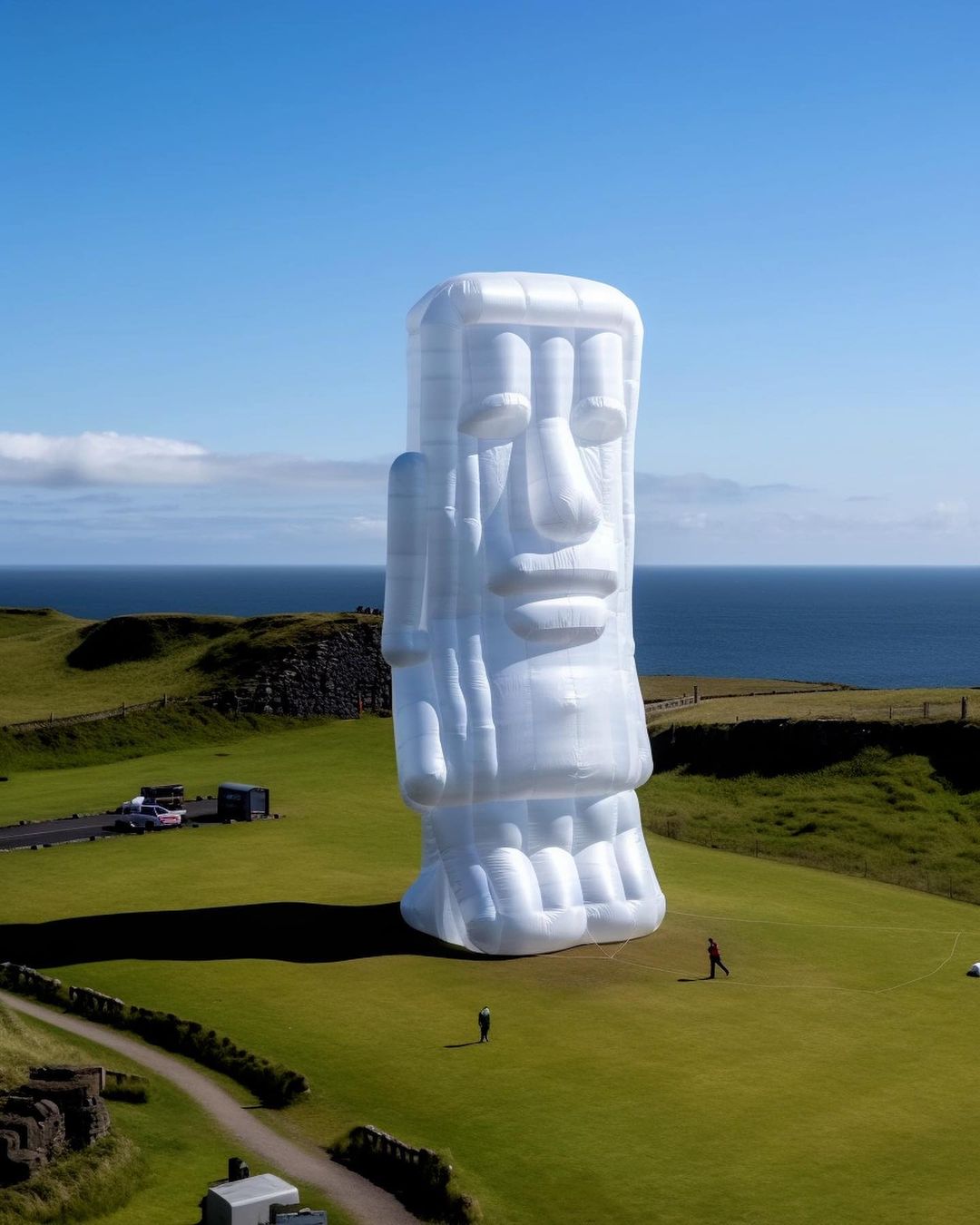From Stonehenge to the Taj Mahal: Ai-Artist Envisions an Inflatable ...