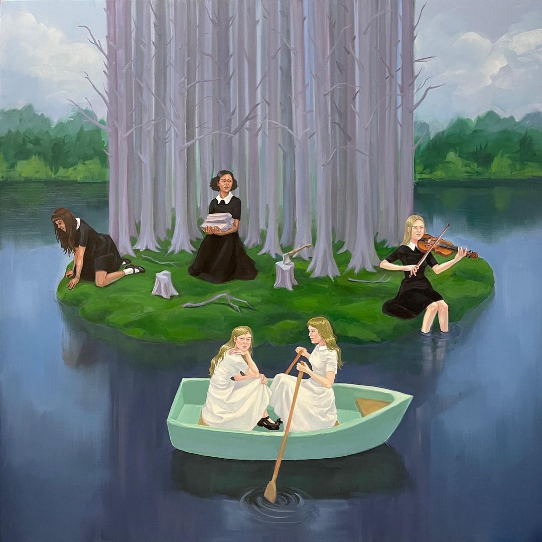 A Brush with Adolescence: Zoe Hawk’s Artistic Exploration of Girlhood ...